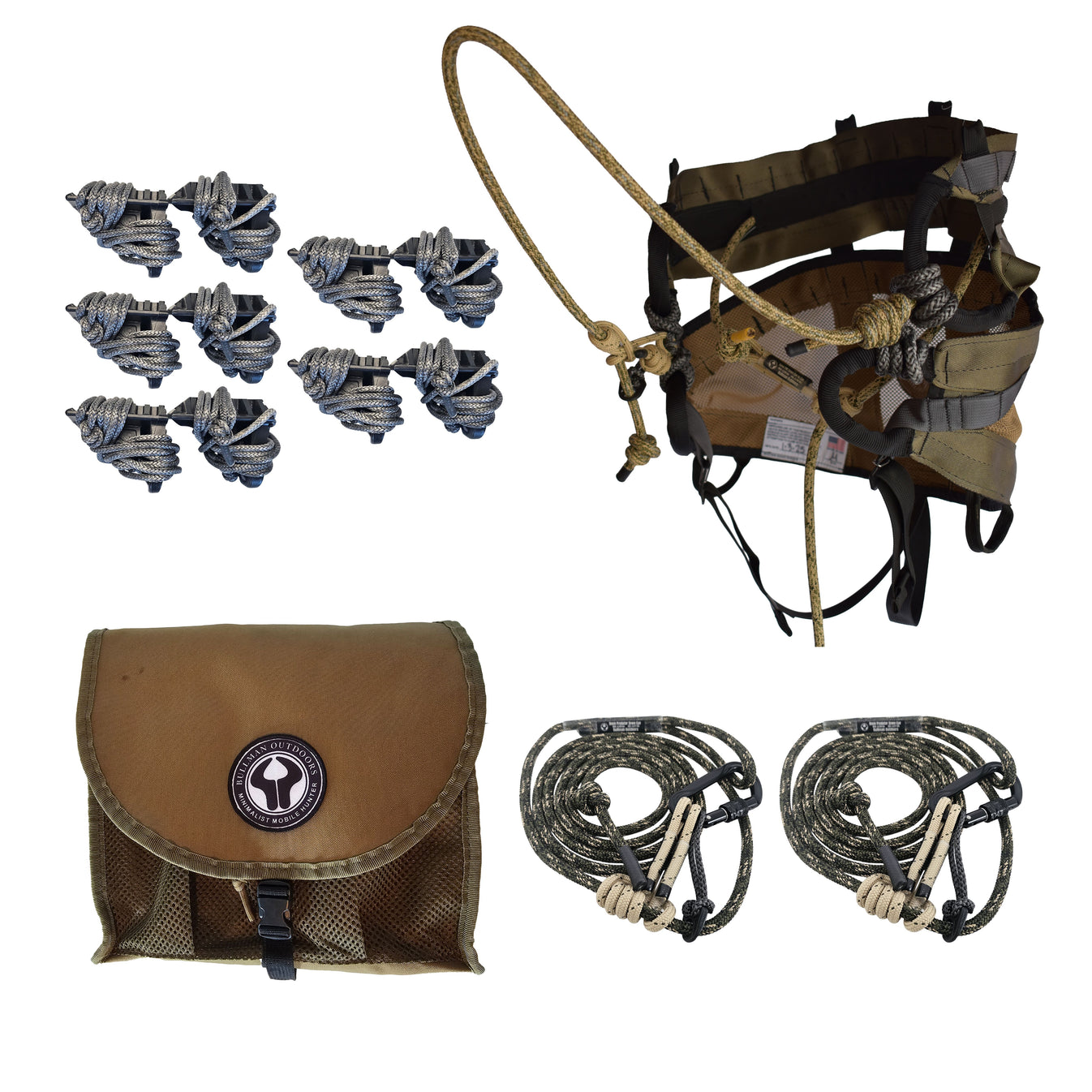 The Bullman Saddle- Origin Climbing Starter kit- Amsteel Attachments ...